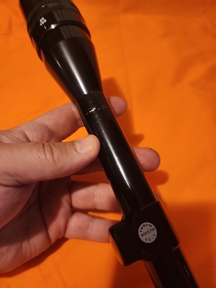 TASCO TR 6-24X40 TR624X40 JAPAN RANGEFINDER GLOSS RIFLE SCOPE WITH AO ...