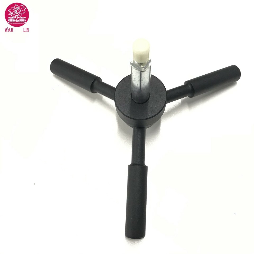 3 Spoke Gun Safe Handle Replacement Heavy-Duty Black For Fireproof Safe ...