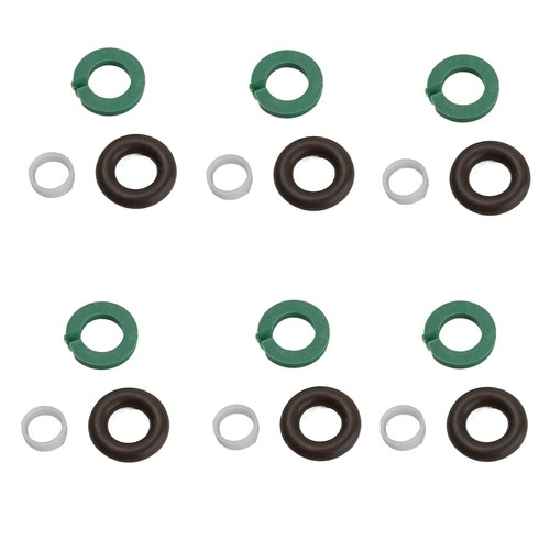 6x Fuel Injector O-Ring Seal Repair Kit Fit For VW Touareg AUDI A6 Q5 ...