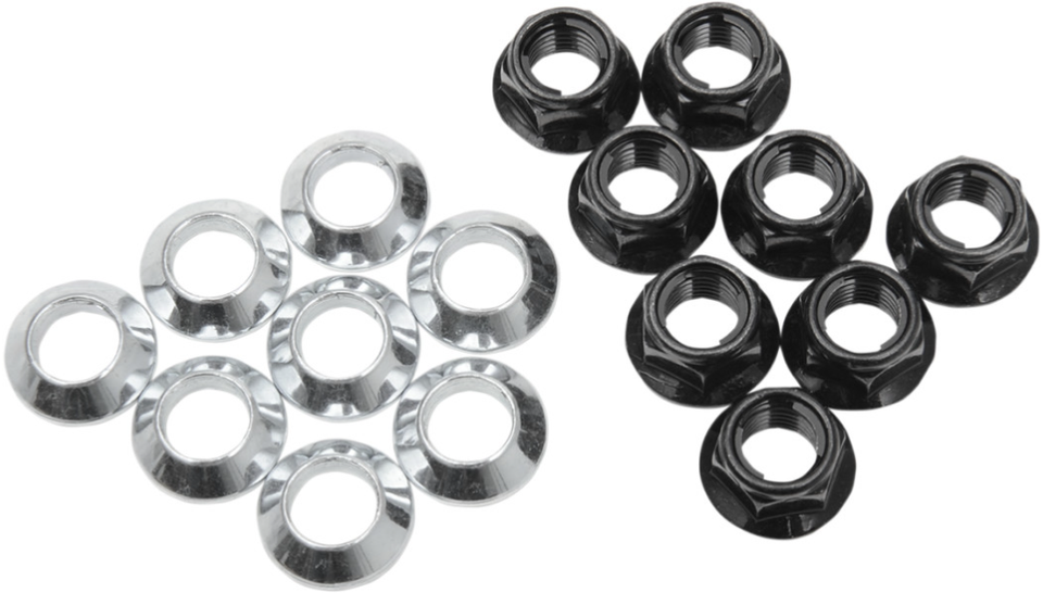 Bolt Tapered Lug Nuts TRX400EX TRX450R 250R 300EX LTZ400 Banshee YFZ450 ...