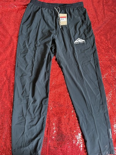 Nike Trail Dawn Range Dri-FIT Running Pants Mens Sz L-Tall Black DX0855 ...