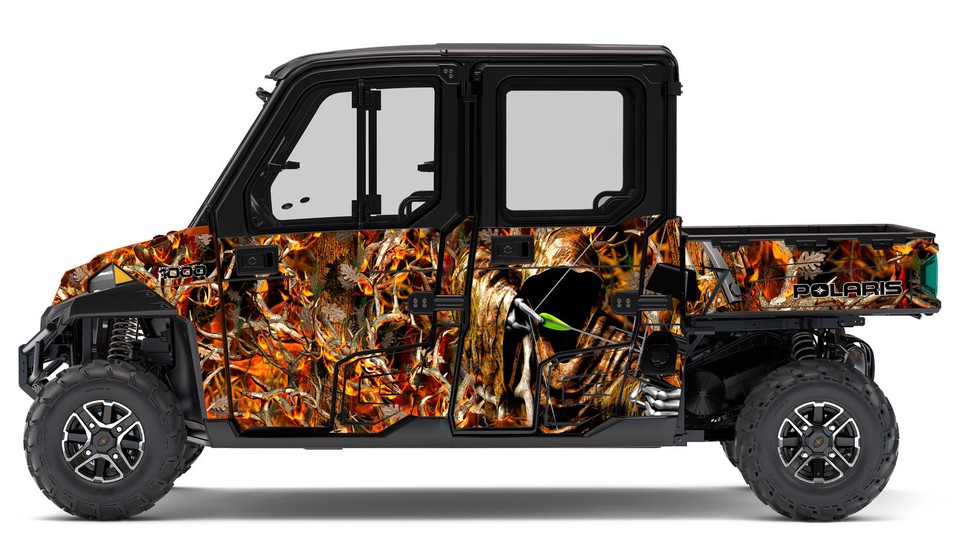 Polaris Ranger 4 HD 1000 Design Geneses Decal Graphic Kit Wraps UTV ...