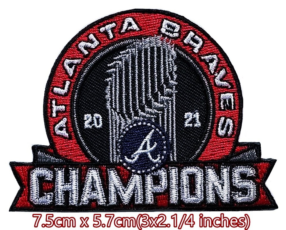Atlanta Braves Baseball Patches Embroidery Iron on(Select options) Thai ...