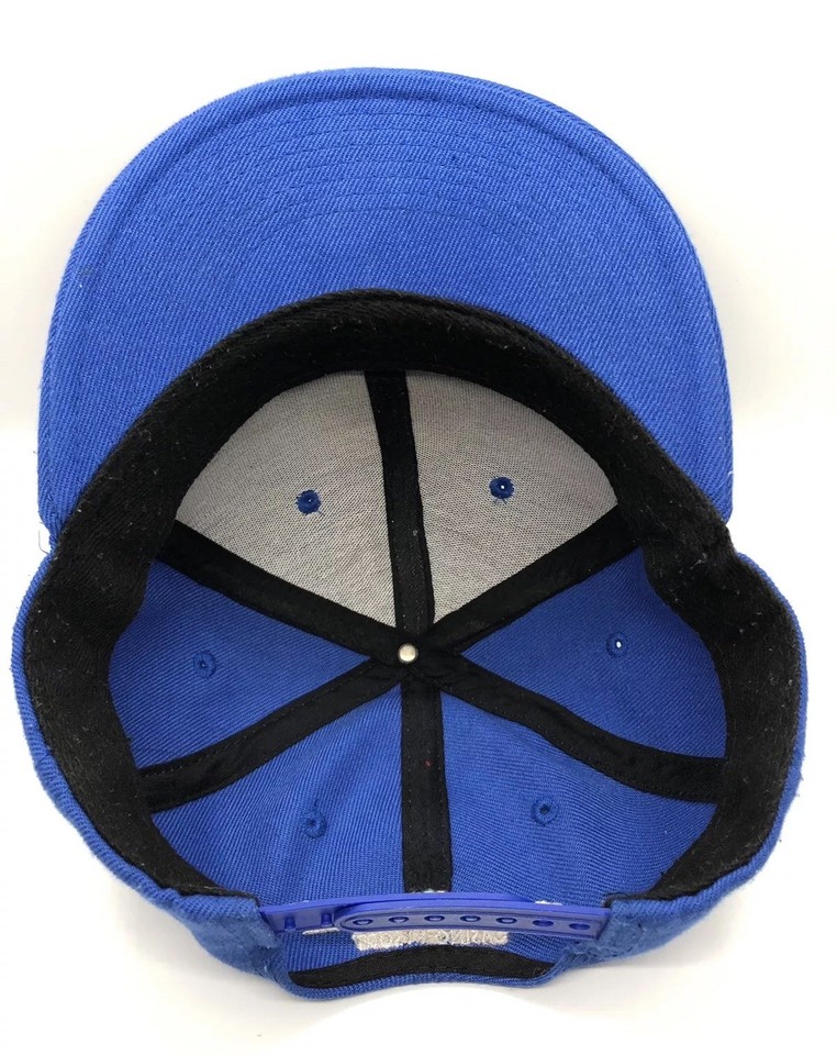 NBA Golden State Warriors Cap Hat Adult Snapback Blue Poly Wool | eBay