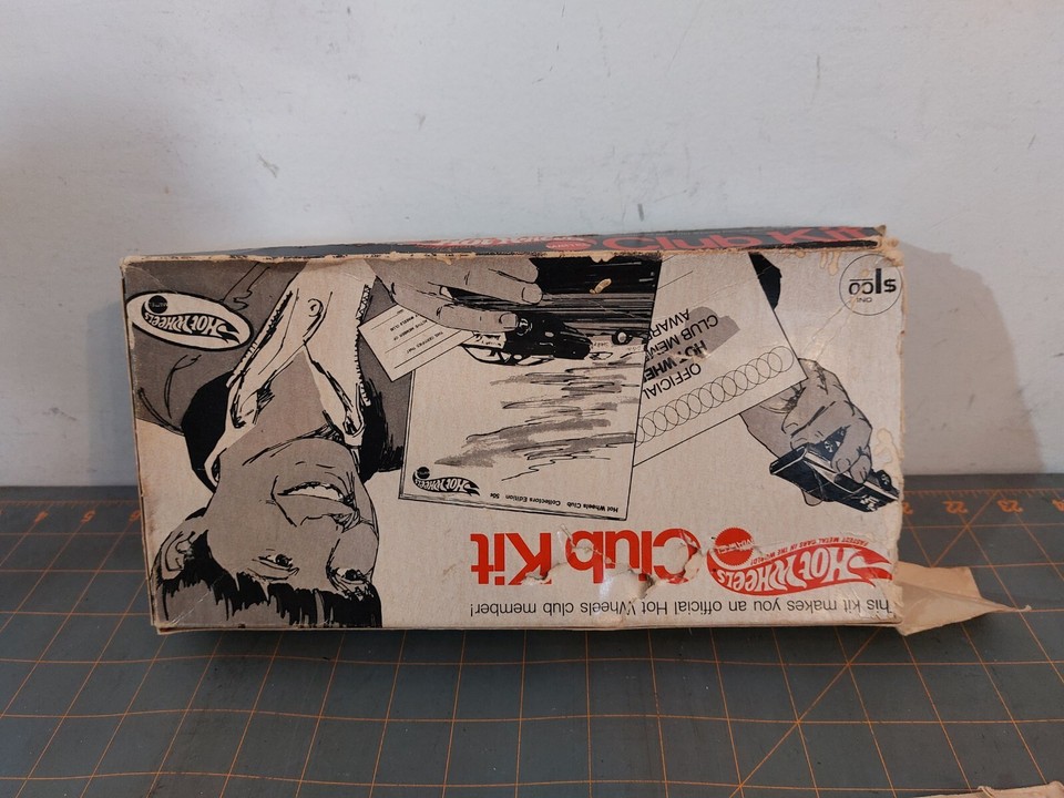 Vintage Hot Wheels Redline ORIGINAL Club Kit Box Manual Membership ...
