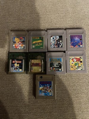 Vintage Nintendo Gameboy/Color Cartridges-Lot Of 9 Games Only. | eBay