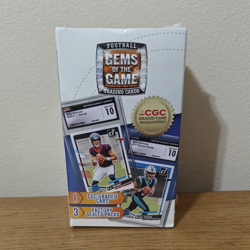2025 Gems of the Game Football 🔥1 CGC graded card And 3 sealed packs 🔥 ...