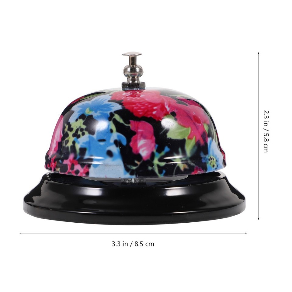 Printed Manual Restaurant Bell Practical Bar Bell Random Style ...