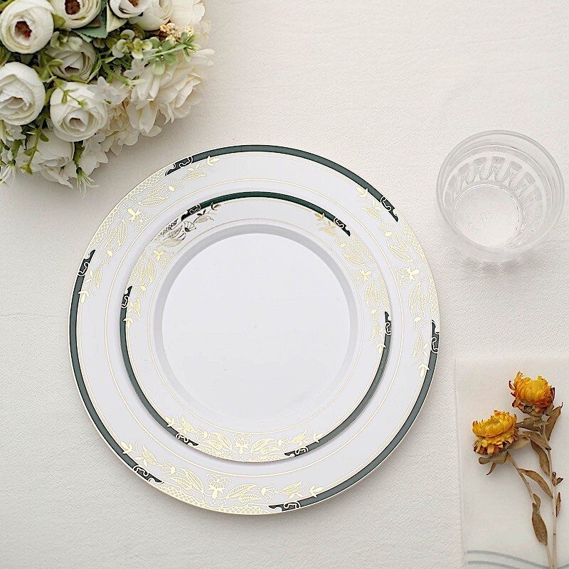 Wedding Disposable Dinner Plates