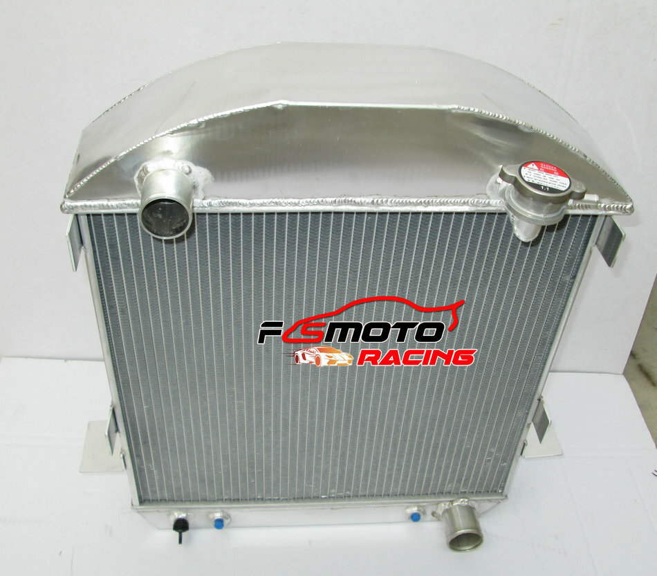 3 Row Aluminum Radiator For 1917-1927 Ford Model T-Bucket With Chevy V8 ...