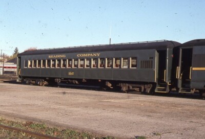 RDG reading railroad 1547 coach original kk railroad slide | eBay