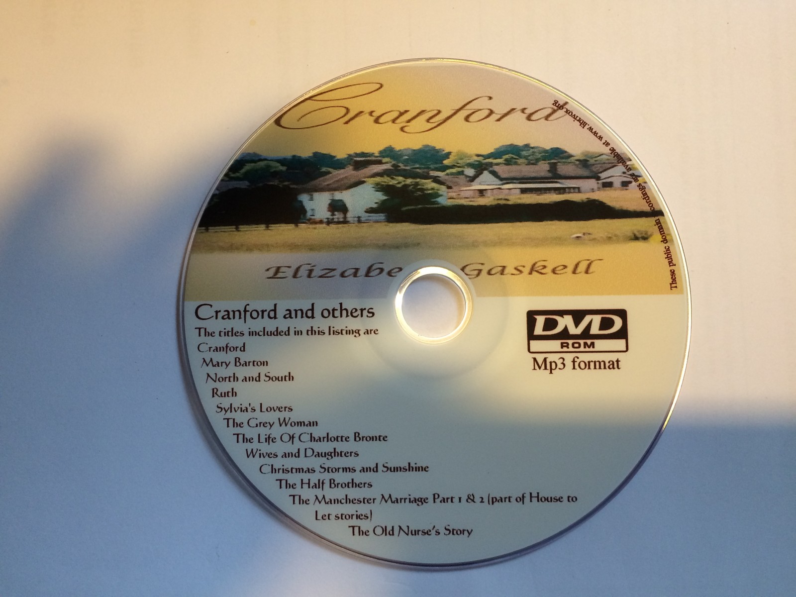 Elizabeth Gaskell Audio Book collection Mp3 DVD 100+hours inc.CRANFORD ...