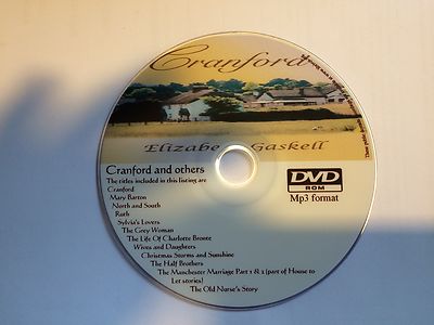 Elizabeth Gaskell Audio Book collection Mp3 DVD 100+hours inc.CRANFORD ...