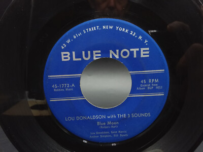 Lou Donaldson, Blue Moon / Smooth Groove, Blue Note, 45, G+ | eBay