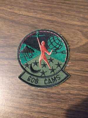 US Air Force 608th Consolidated Aircraft Maintenance Squadron 2.5" x 3 ...