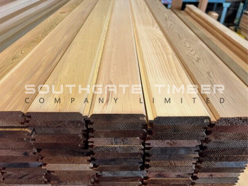 Western Red Cedar Cladding Timber TGV ST0 17mmx94mm (86mm Face Cover ...
