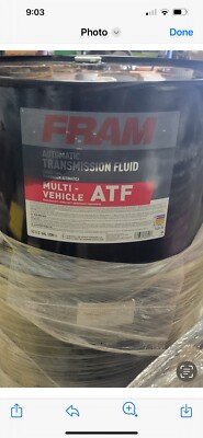 55 Gal. Drum Fram Automatic Transmission Fluid Multi-Vehicle ATF | eBay