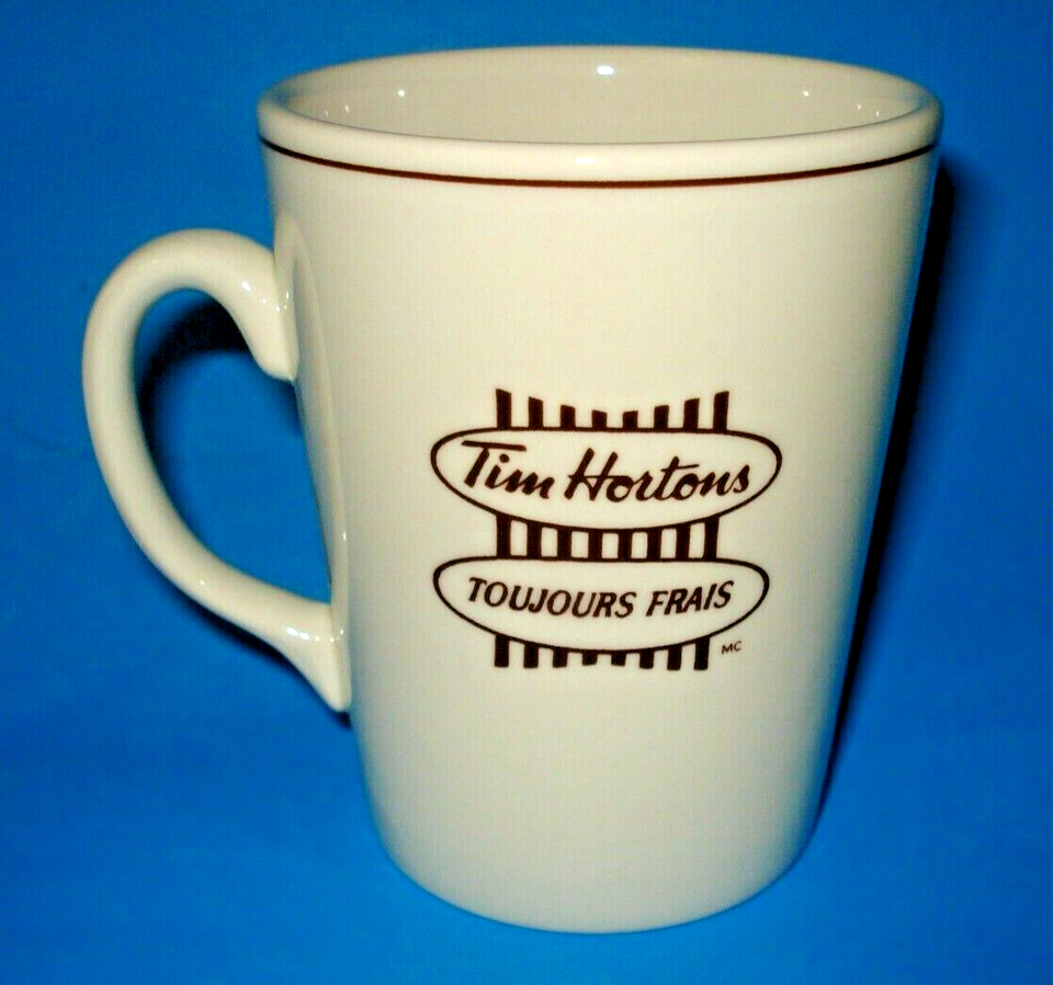 VTG 12-oz TIM HORTONS COFFEE MUG TEA CUP Steelite England BILINGUAL ...
