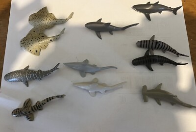 Play Visions Sharks Series Figures (Complete With Variants) | eBay