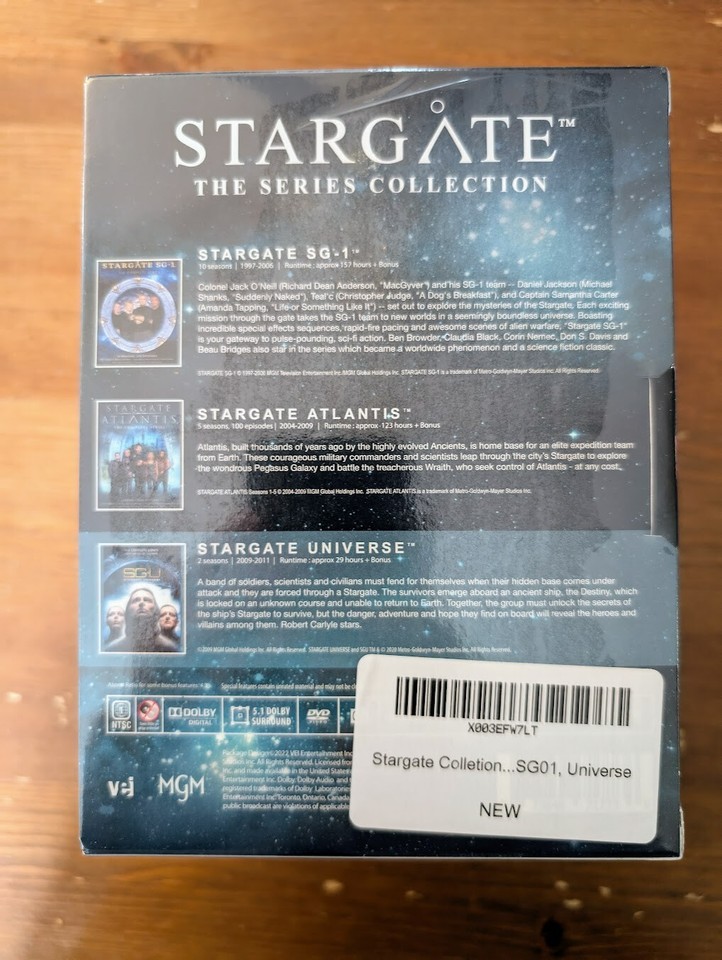 Stargate Collection [Stargate Atlantis, Stargate SG-1, Stargate ...
