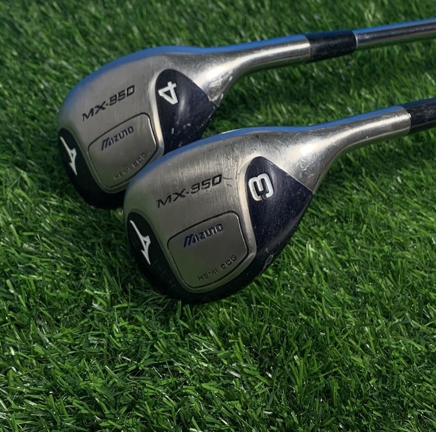 Mizuno Mx 950 3 - 4 Hybrid Set Regular Flex Steel Dynamic Gold Golf ...