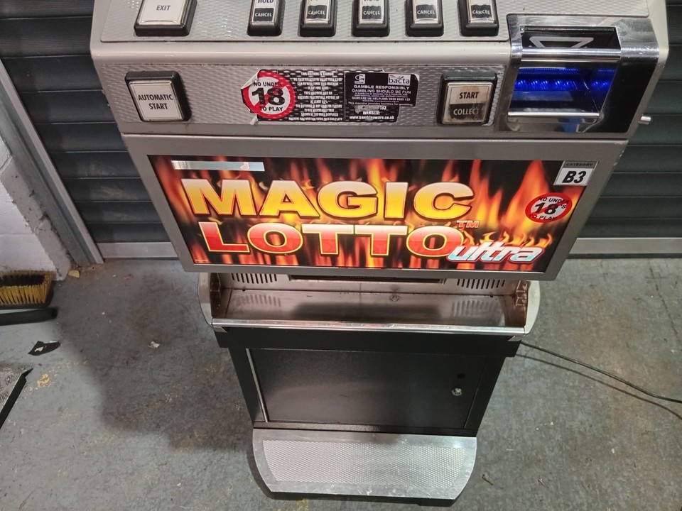 Magic Lotto Ultra £100 Jackpot Digital Pub slot Machine - Superb choice ...