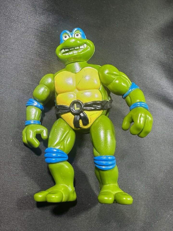 2 Two 1992 & 1988 TEENAGE MUTANT NINJA TURTLES EYE POPPIN LEO LEONARDO ...