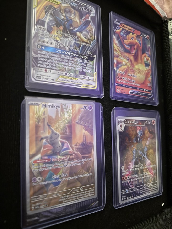 Pokémon TCG All Near Mint Bundle Deal Charizard, Ceruledge, Tag Team ...