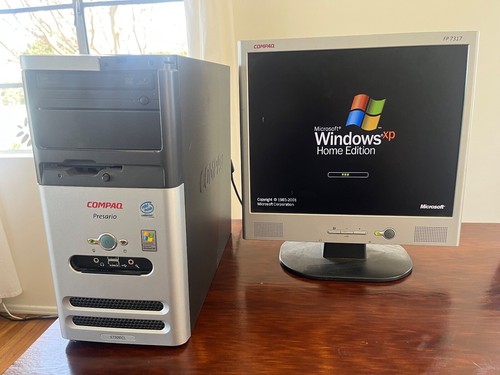 COMPAQ PRESARIO MICROSOFT COMPUTER - WINDOWS XP HOME EDITION | eBay