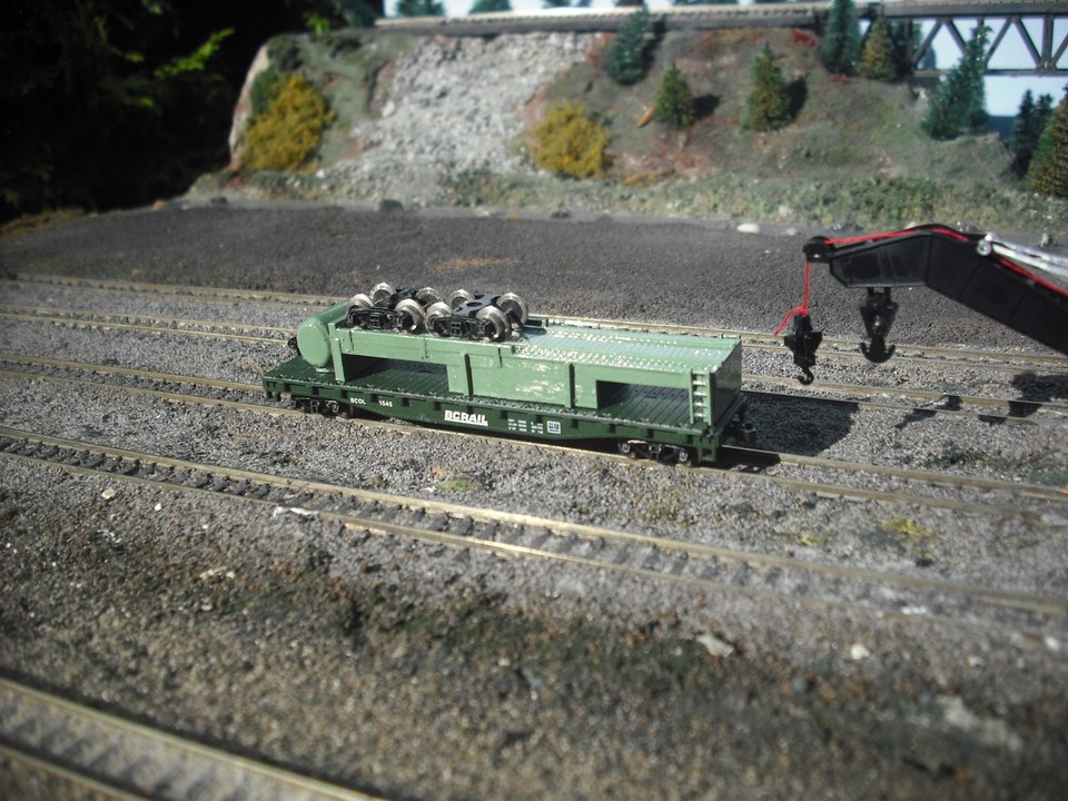 N Scale Load for 50 ft Flat Car | eBay