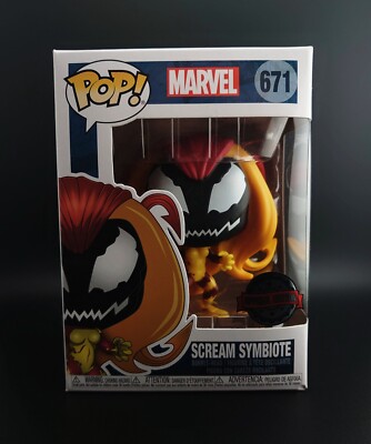 Funko Pop! Vinyl: Marvel - Scream Symbiote #671 - New - Still In Box ...
