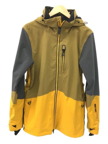 VOLCOM WINTER SPORTSWEAR G0652102 SNOWBOARD SKI WEAR JACKET S Yellow BL ...