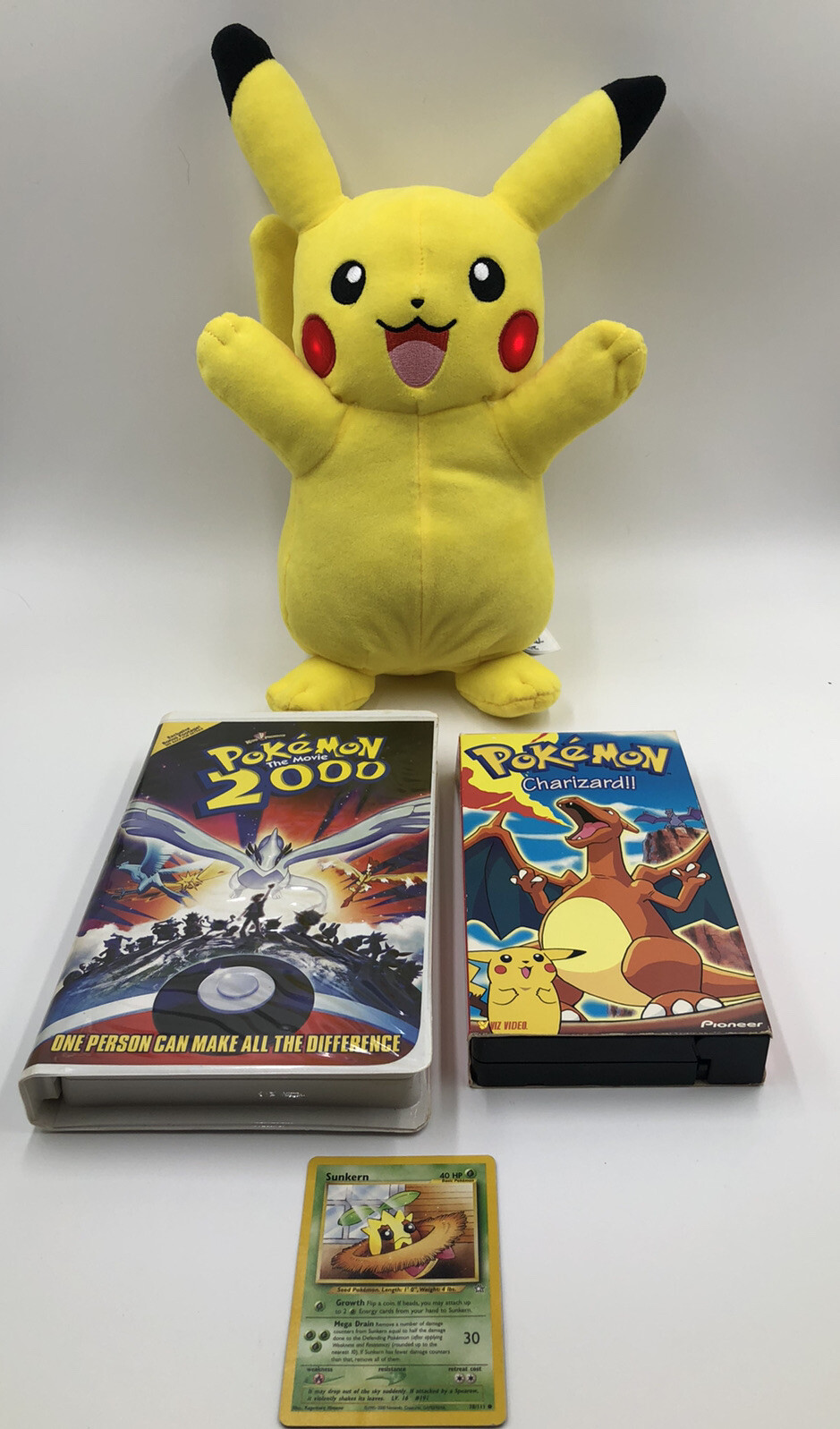 Lot Of Pokémon Pikachu Talking and Light Up 13" & Pokémon The Movie ...