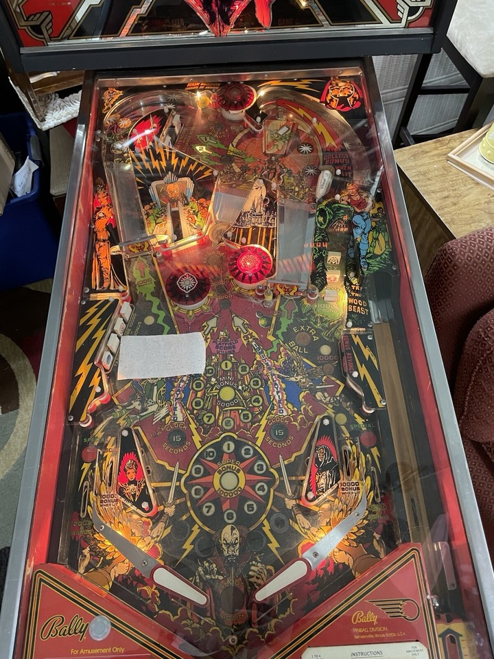 Flash Gordon 1980 Pinball Machine | eBay