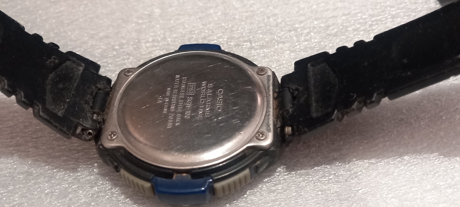 Casio FOR Men’s WR20BAR SGW-100 3157 Twin Sensor Digital Display Quartz ...