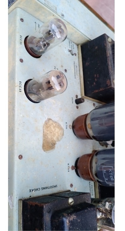 PYE HF25 Audio Mono Amplifier Vintage Tube Valve UK British Made HEAVY ...