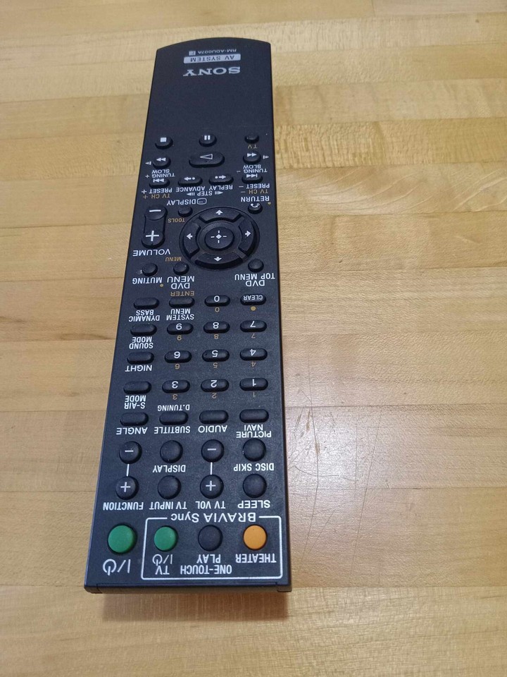 SONY RM-ADU007A Remote Control for DAV-HDX285 DAV-HDX287WC DAV-HDX585 ...