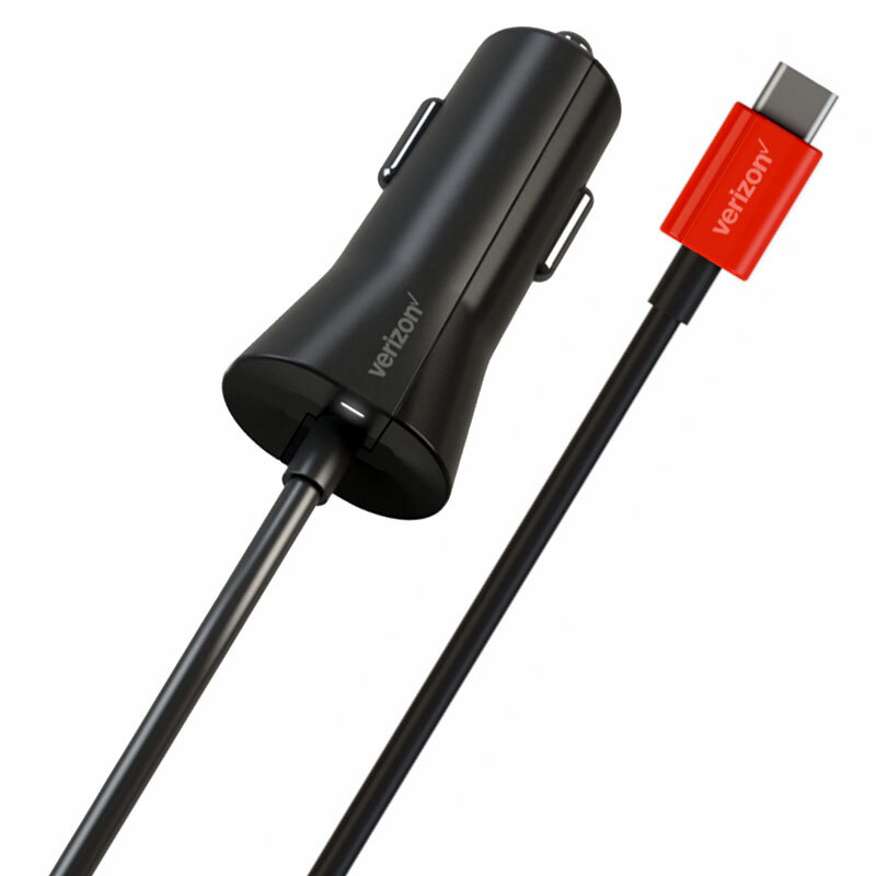 OEM Verizon Fast Car Charger for Samsung Galaxy S24/S23/S22/S21/S20/S10 ...