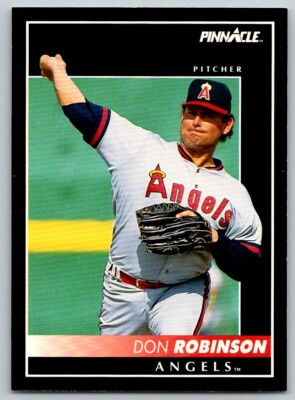 1992 PINNACLE DON ROBINSON CALIFORNIA ANGELS #463 | eBay