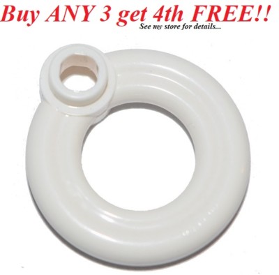 ☀️NEW LEGO MINIFIG MINIFIGURE City White Life Preserver Ship Boat ...