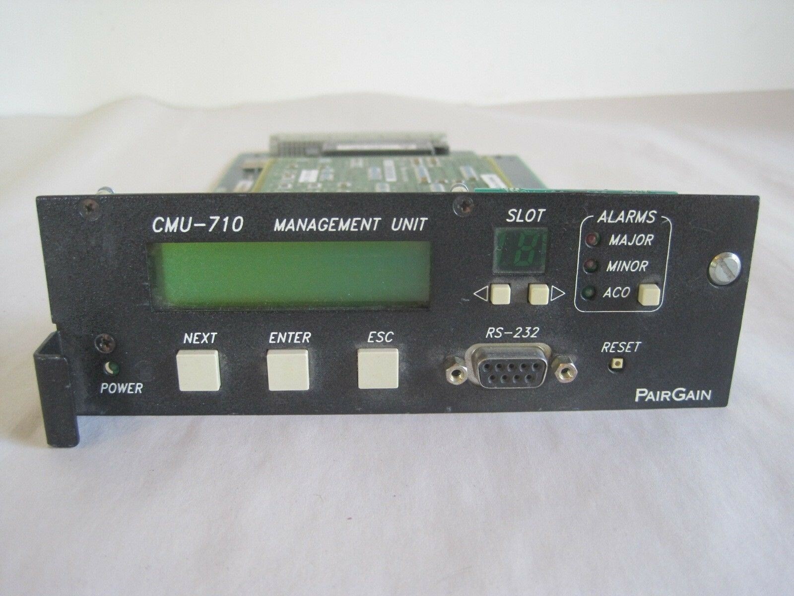 Pairgain CMU-710 Management Module ADC Campus Control Card 100-1224-01 ...