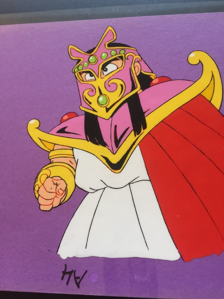 SHIN BIKKURIMAN - production anime cel A4 Toei Animation ~ Ray Rohr ...