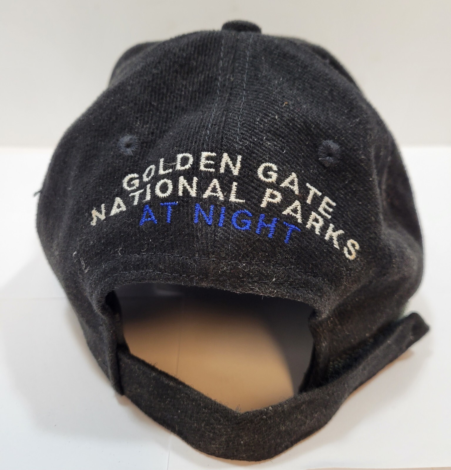 Alcatraz Black Strapback Cap Golden Gate National Par… - Gem