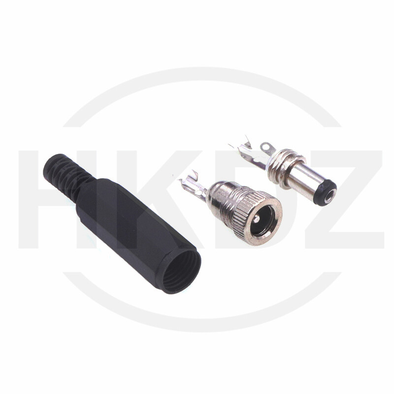 DC Power Plug Socket Male Female Barrel Jack Connector Adapter PCB ...