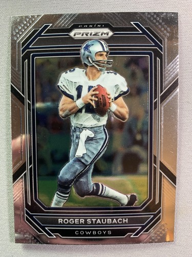 2022 Panini Prizm #84 Roger Staubach Dallas Cowboys Football Card | eBay