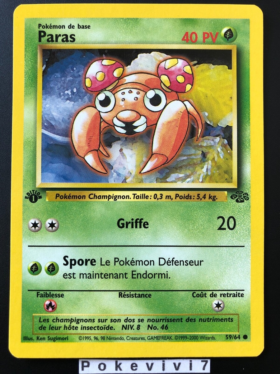 Pokemon Paras Paras Pokédex: Stats, Moves, Evolution & Locations