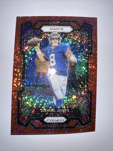 Daniel Jones 2023 Panini Prizm Red Sparkle Prizm SP 🔥 Giants | eBay