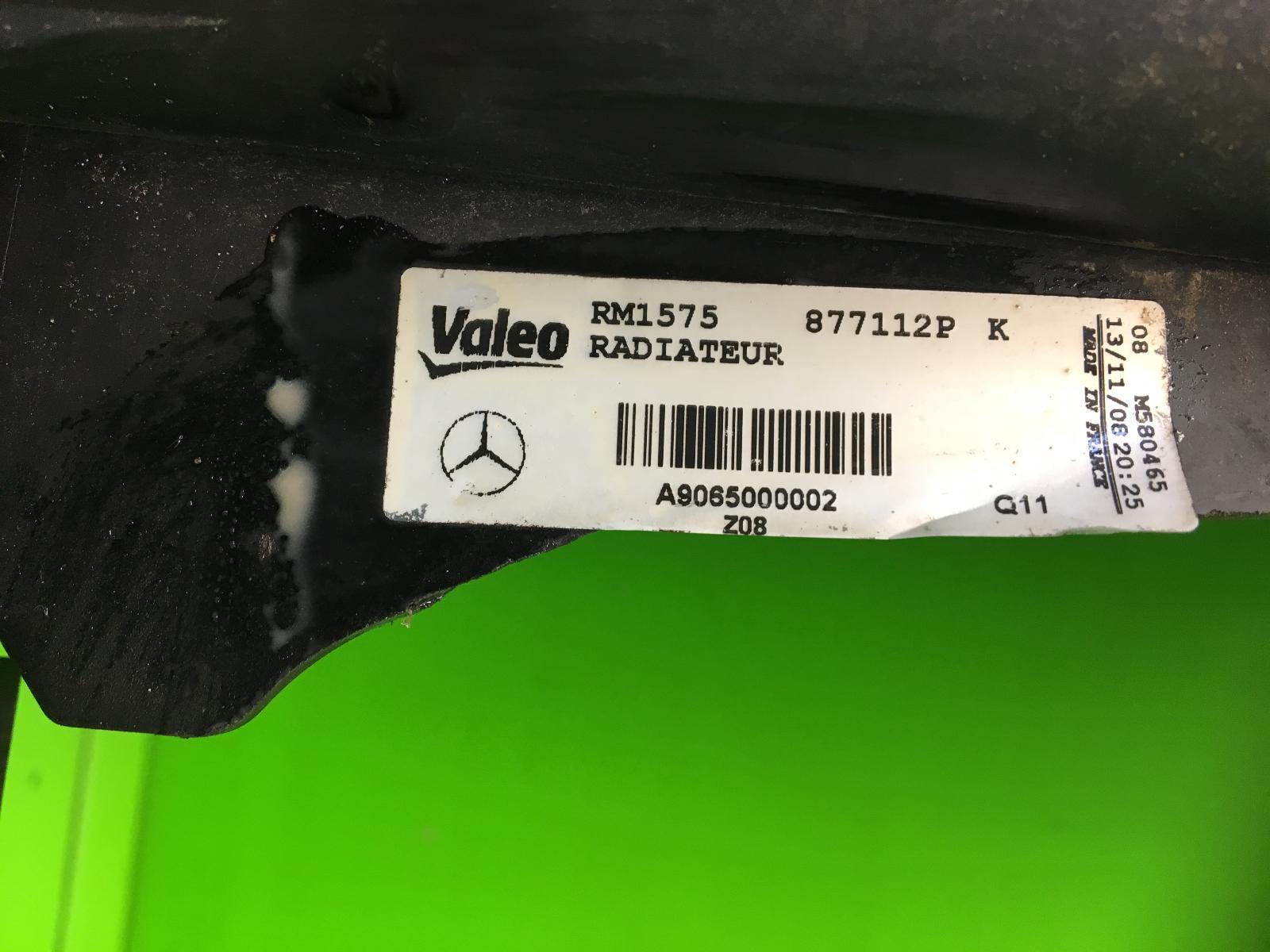 MERCEDES SPRINTER Radiator Cdi 2.2 06-14 A9065001402 (906) | eBay UK