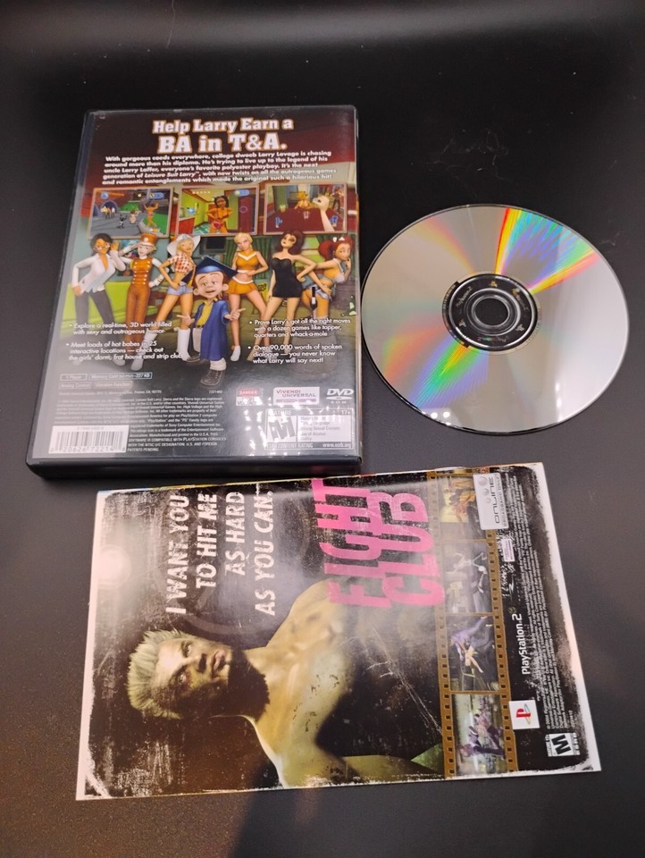 Leisure Suit Larry: Magna Cum Laude Sony Playstation 2 PS2 Complete ...