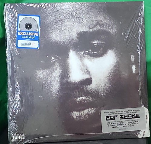 POP SMOKE FAITH CLEAR VINYL RECORD Shelf wear | eBay
